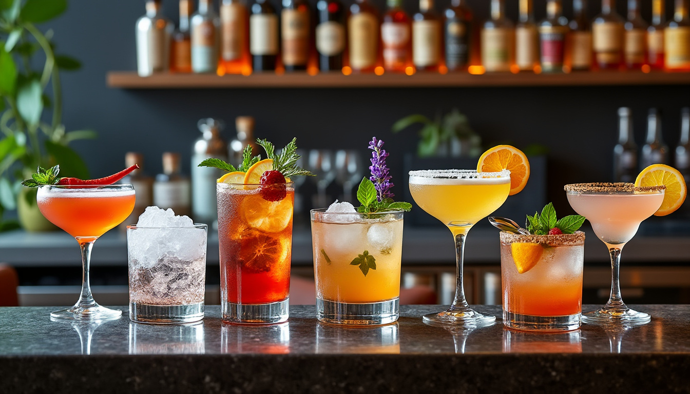 Cocktails Signature 2025 : Les Tendances Qui Vont Secouer Vos Soirées